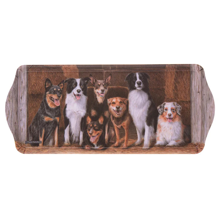 Ashdene Working Dogs Hay Shed Sandwich Tray – Country Collectables